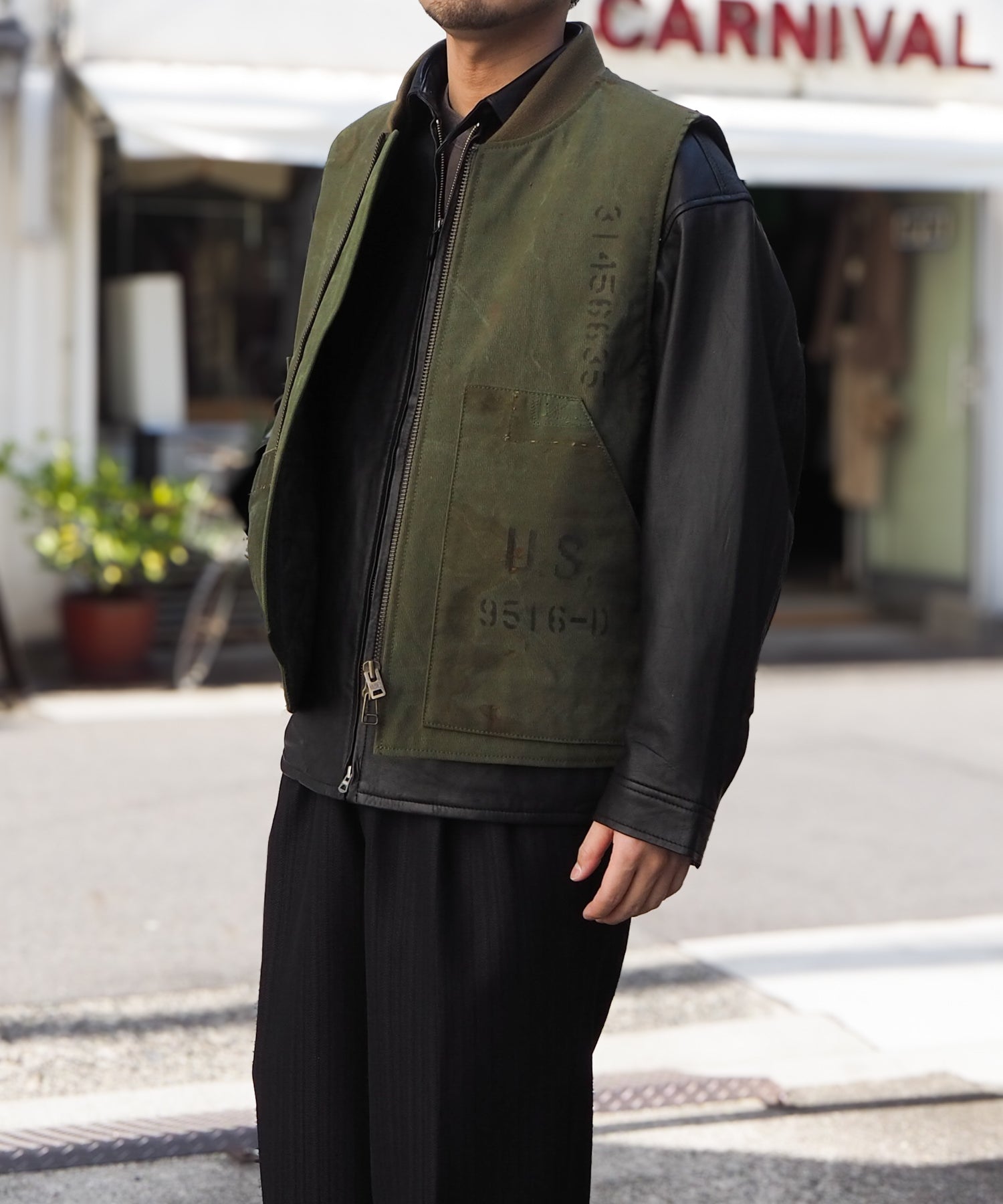 CHANGES チェンジーズ / DUFFLE BAG VEST-1 ダッフルバッグベスト ワークベスト 中綿ベスト ベスト – GARROT STORE