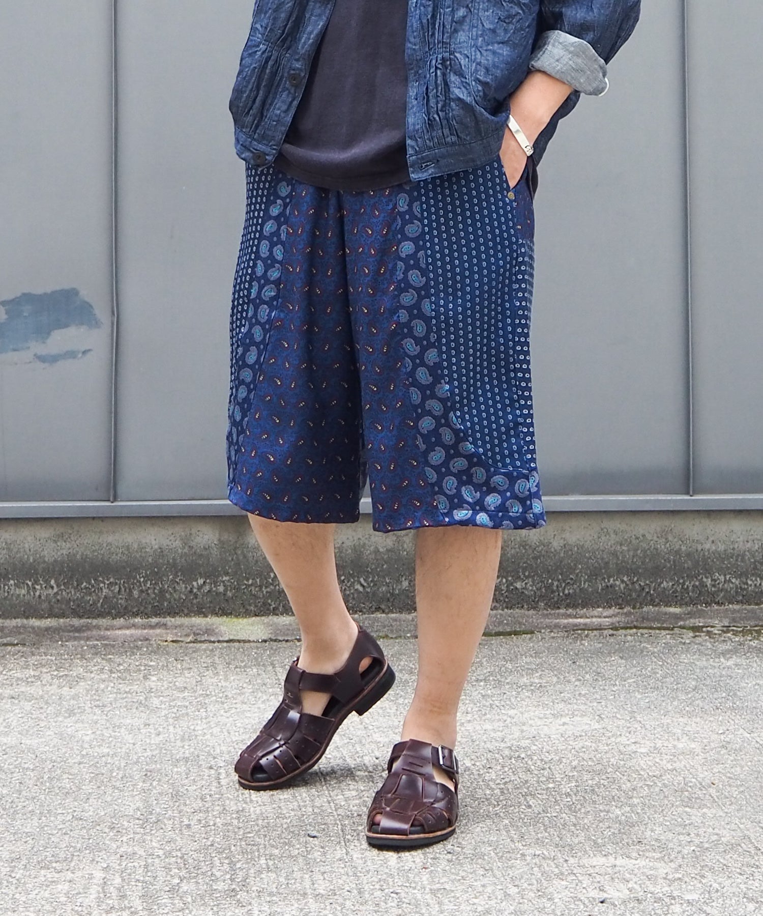 CHANGES / PAJAMA SHORTS チェンジーズ パジャマショーツ ショートパンツ ペイズリーショーツ – GARROT STORE