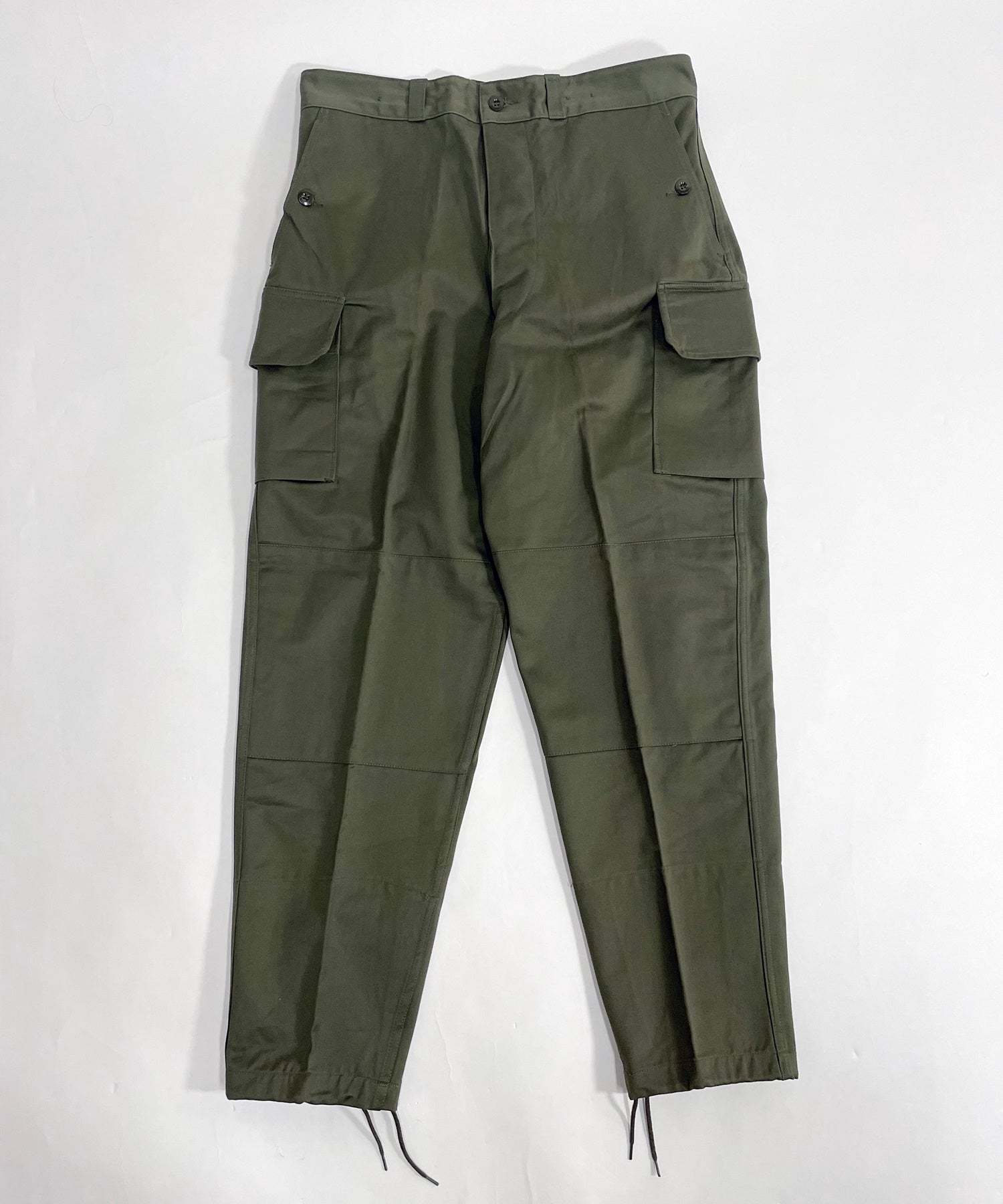 FRENCH ARMY M64 CARGO PANTS USED フランス軍M64カーゴパンツ デッドストック – GARROT STORE