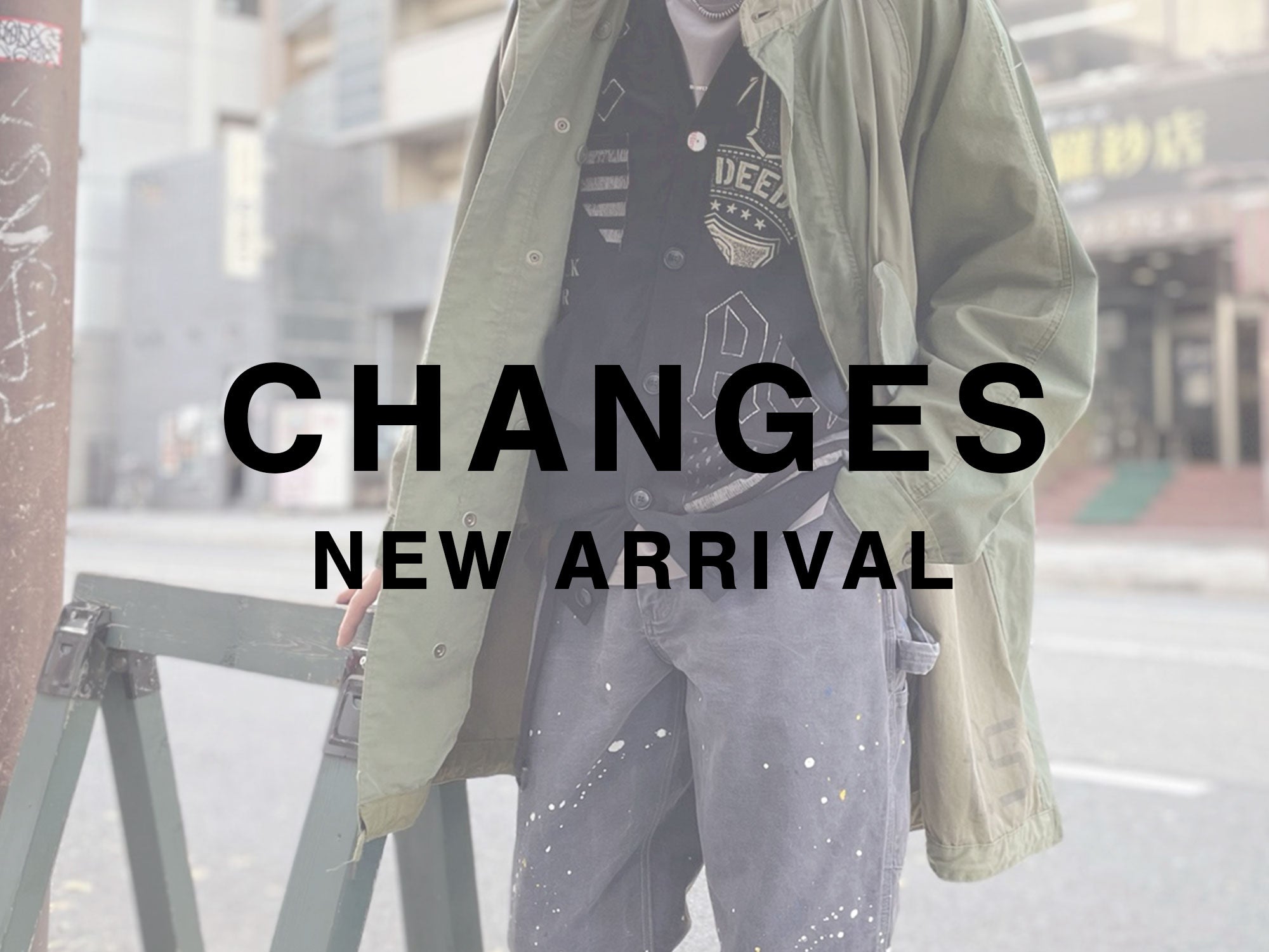 CHANGES NEW ARRIVAL チェンジーズ チェンジズ – GARROT STORE